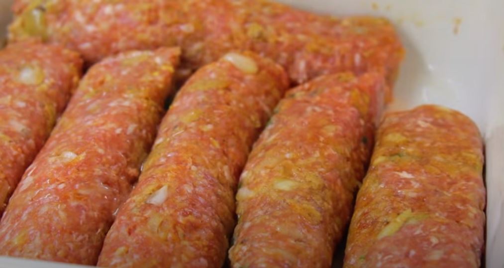 Ρολάκια Κιμά Γεμιστά με Σπανάκι και τυρί