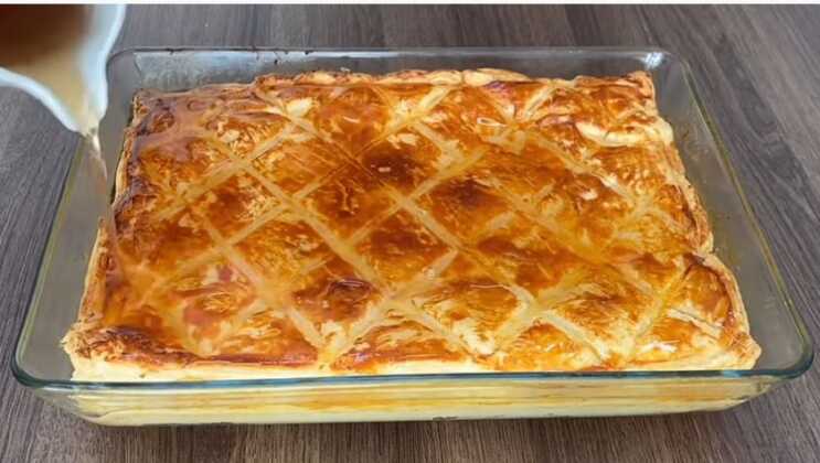 Γαλακτομπούρεκο με σφολιάτα